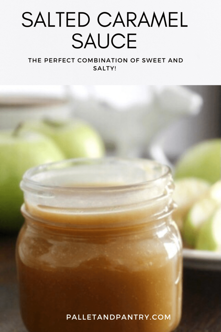 Salted Caramel Sauce - Pallet and Pantry